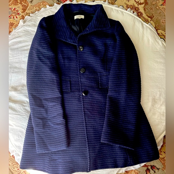 LOFT | Jackets & Coats | Loft Navy Pea Coat | Poshmark